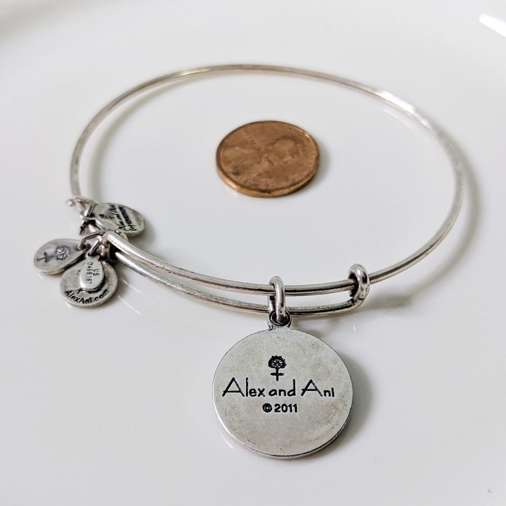 Alex And Ani Silver Nantucket Island Bracelet - Gem